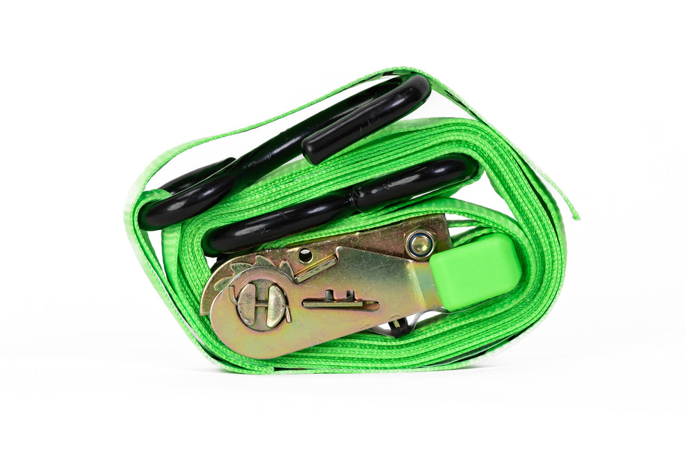 1"x16' Ratchet Strap (2 pack) – Fusion Grip Straps